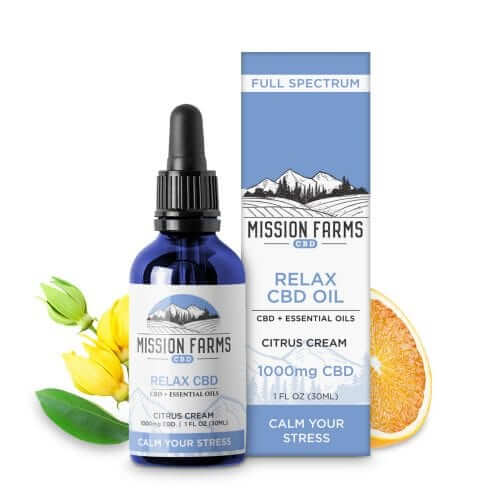 Relieve CBD Oil - Mission Farms CBD