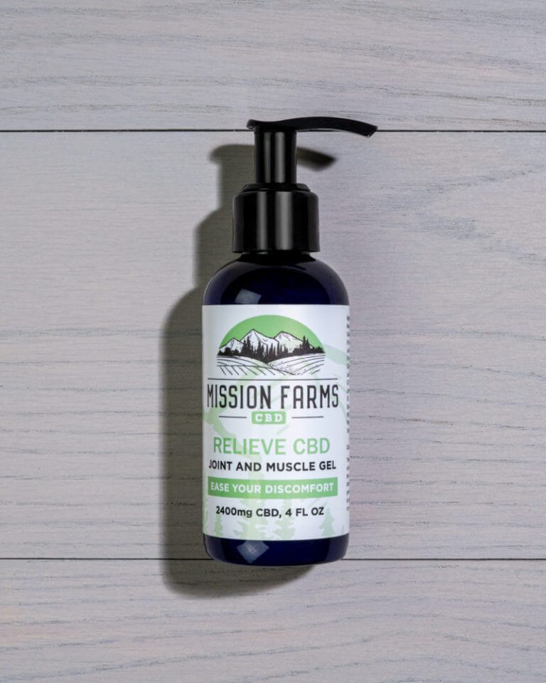 Buy CBD Gel - Topical Cooling Hemp Rub for Sore Muscles
