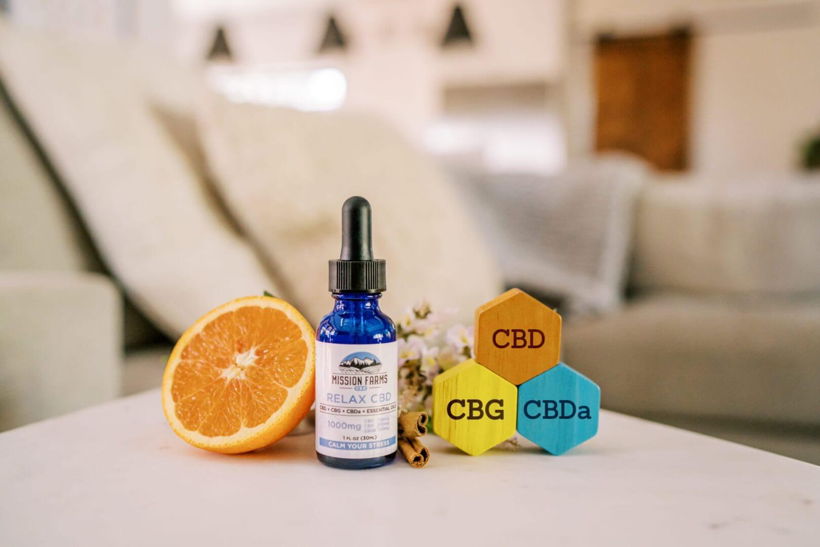 Full Spectrum Max Relax CBD Oil - Mission Farms CBD